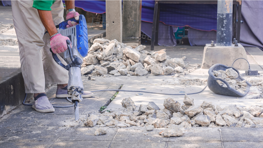Concrete Removal - The Demolition Team